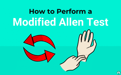 How to Perform a Modified Allen Test (What is the Purpose of the Test?)