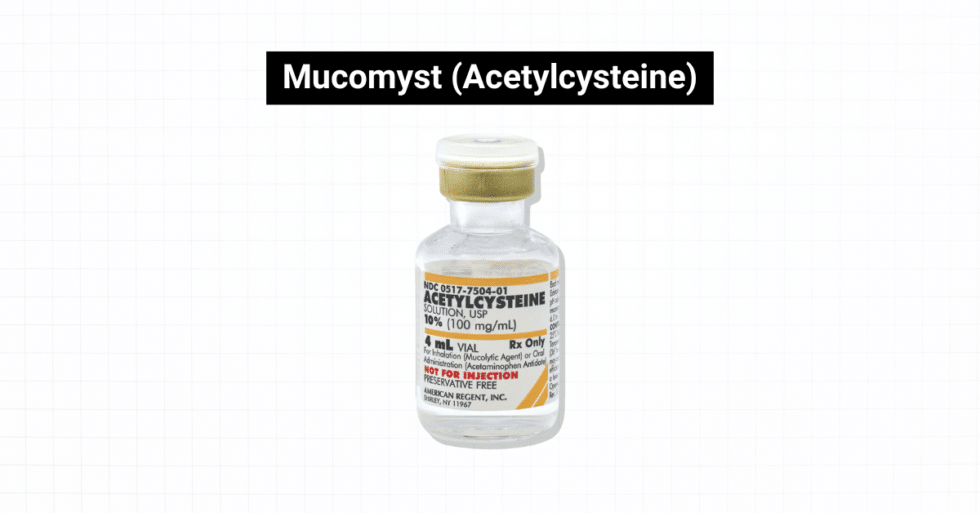 Mucomyst (Acetylcysteine): Overview and Practice Questions