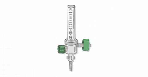 Oxygen Flow Rate and Fraction of Inspired Oxygen (FiO2)