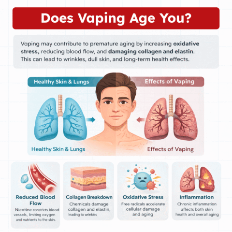 Does Vaping Age You? Effects on Skin and Health (2026)