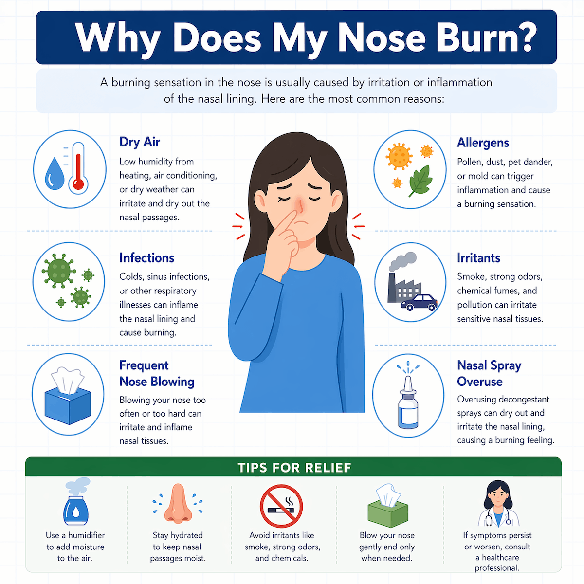 Why Does My Nose Burn? Causes and Simple Remedies (2026)