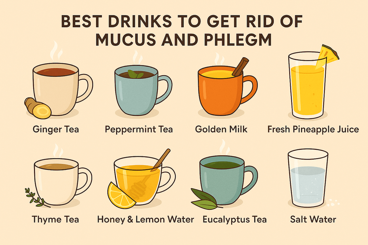 Top 10 Drinks to Get Rid of Phlegm and Mucus (2025)