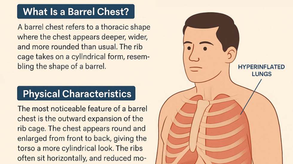 Barrel Chest: What is it and What Does it Mean for COPD?