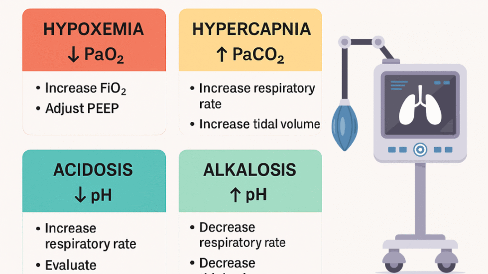 Adjusting Ventilator Settings Based on ABG Results (2026)
