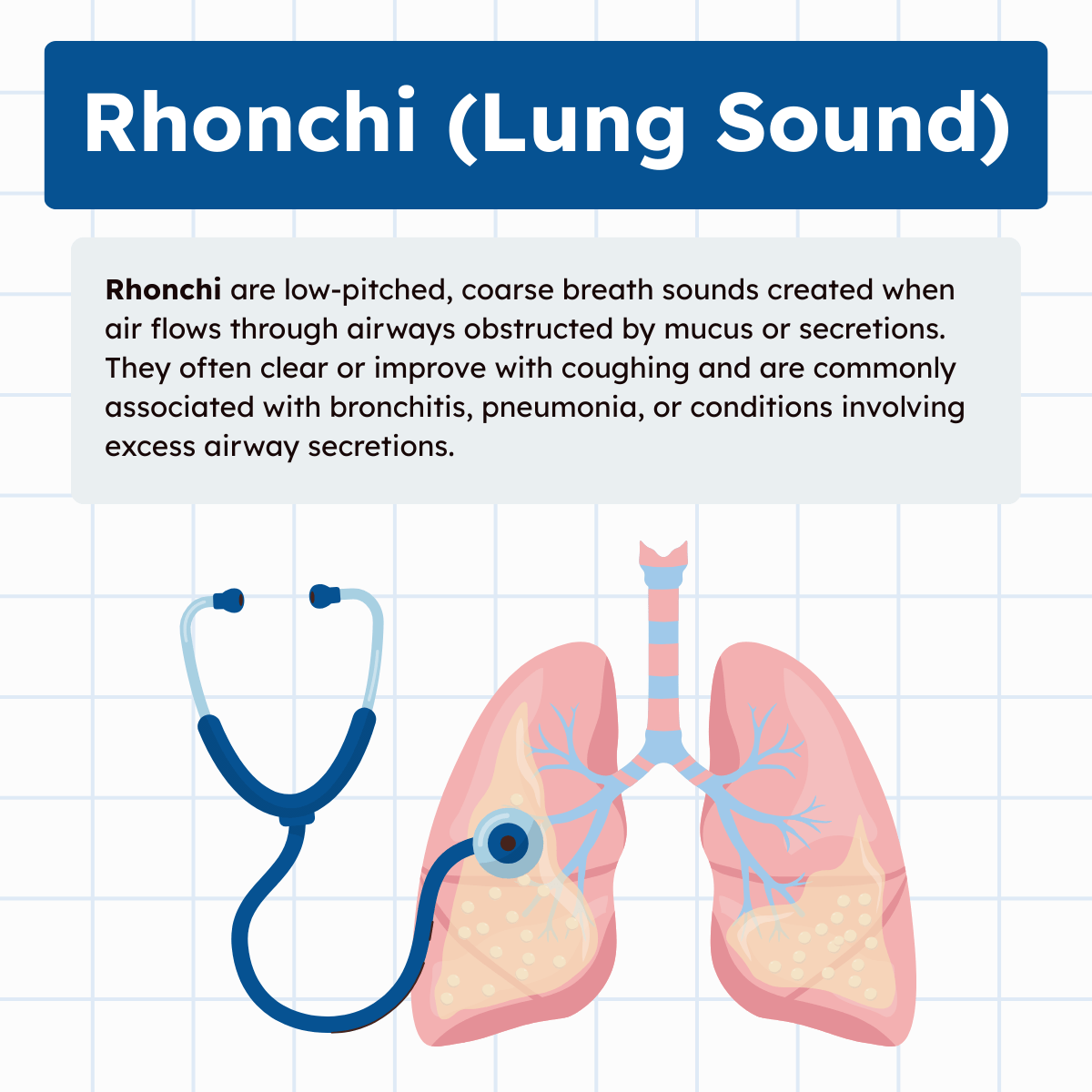 Rhonchi (Lung Sounds): Overview and Practice Questions