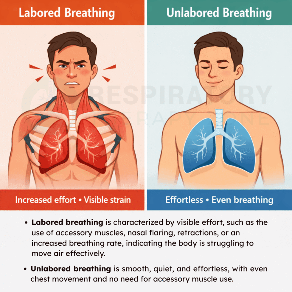 Labored vs. Unlabored Breathing: What's the Difference?