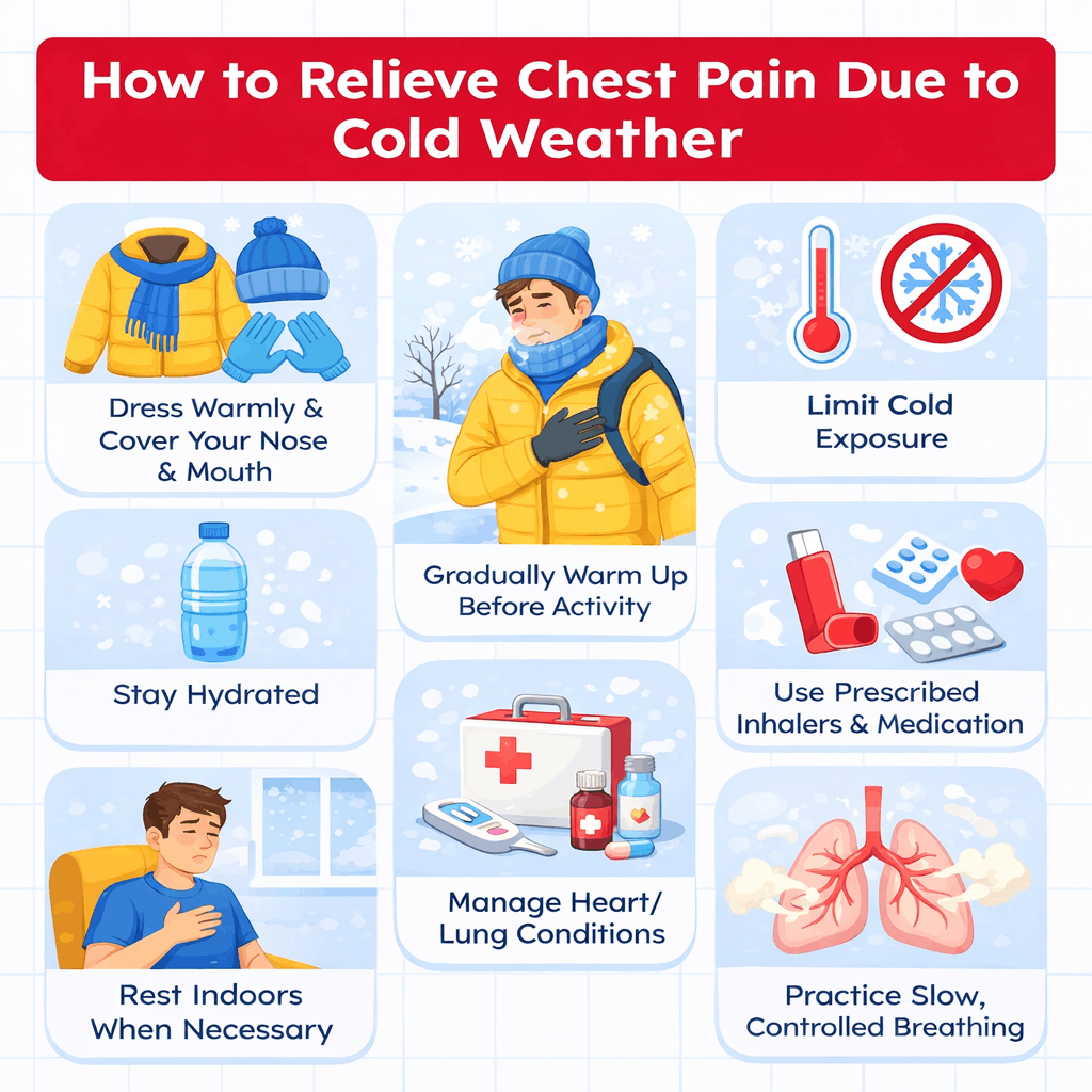 How to Relieve Chest Pain Due to Cold Weather (2026)