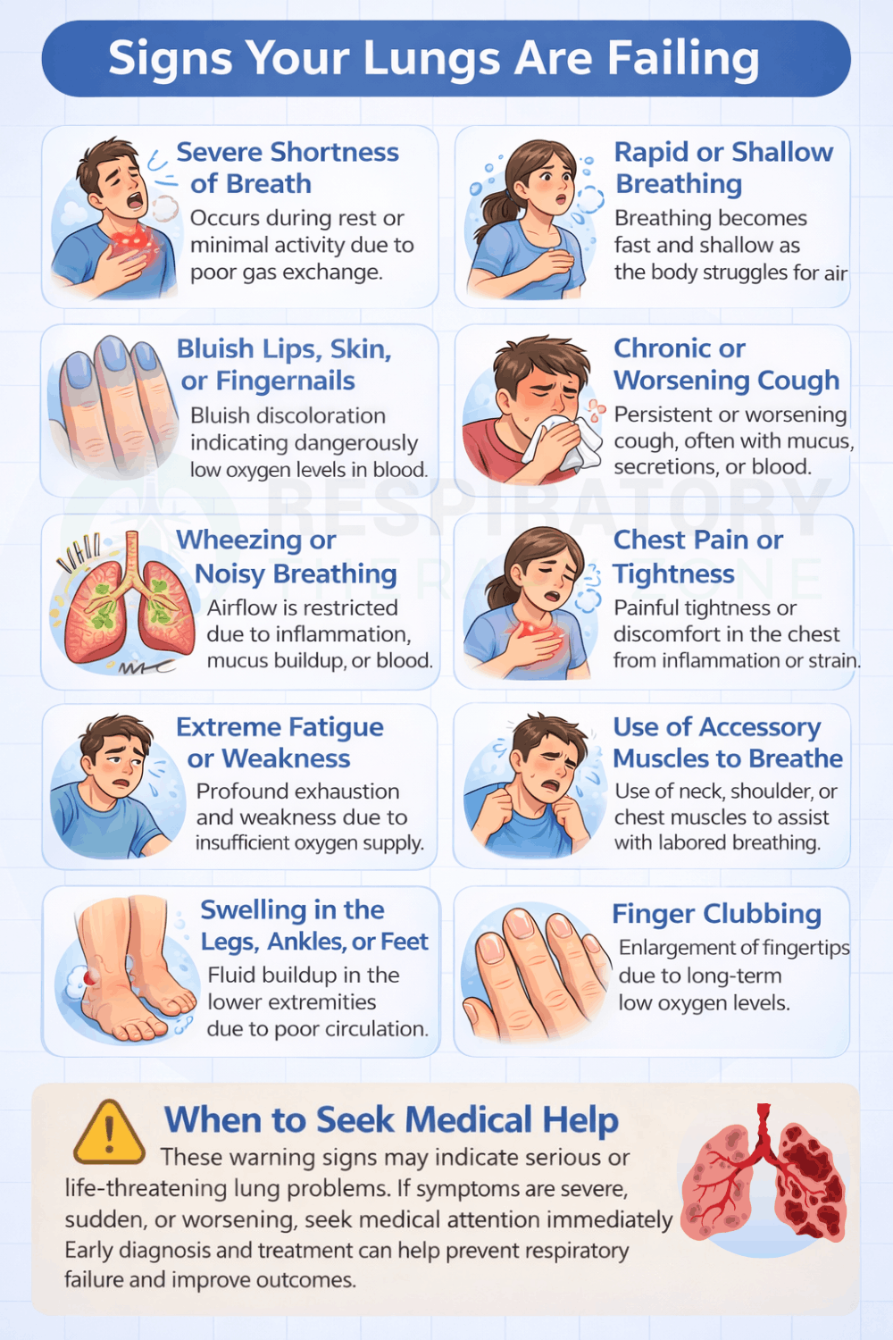 Top 10 Warning Signs Your Lungs Are Failing (2026)
