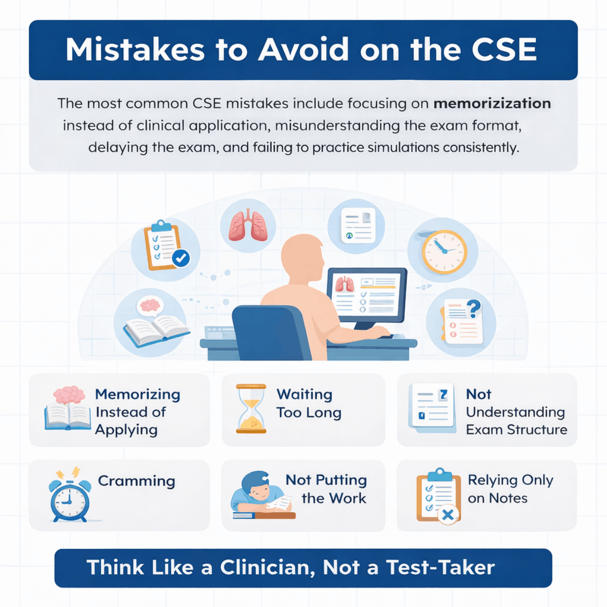 Top Mistakes to Avoid on the Clinical Simulation Exam (CSE)