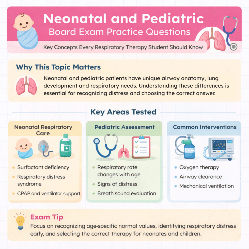 Neonatal and Pediatric Board Exam Practice Questions (2026)