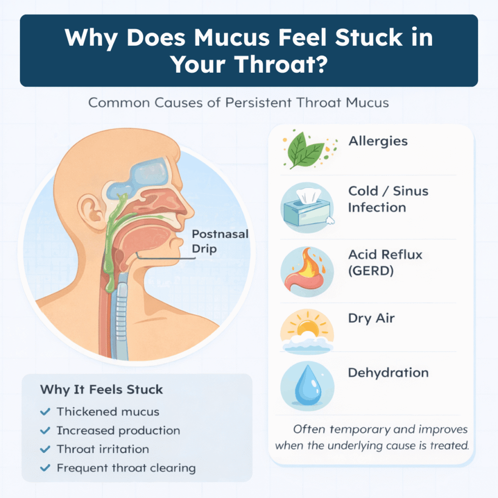 Why Do I Have Mucus Stuck in My Throat All the Time? (2026)